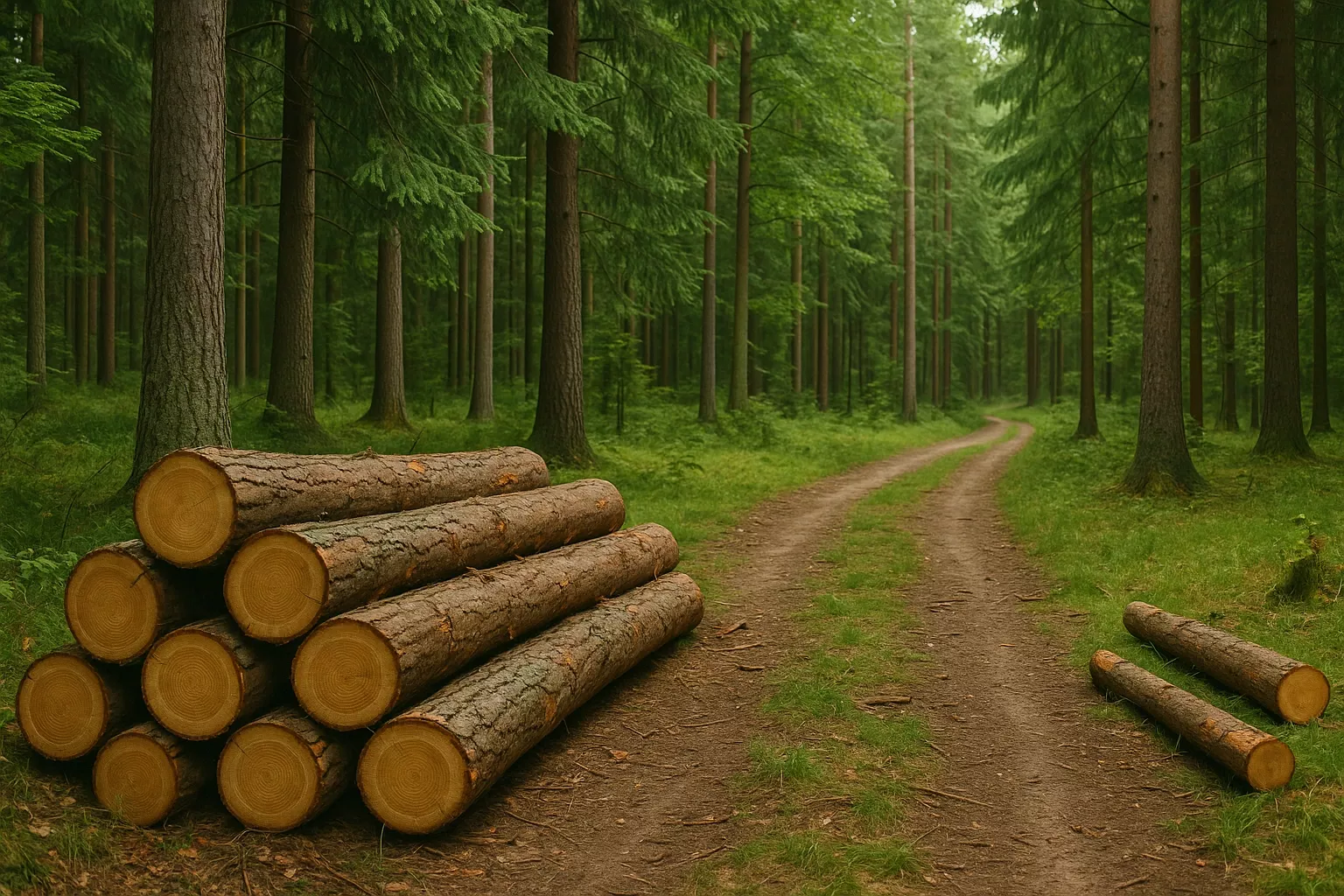 Těžba dřeva ve vlastním lese – na co si dát pozor a jak postupovat ...